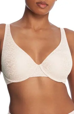 Natori Pretty Smooth Full Fit Smoothing T-shirt Bra Ivory