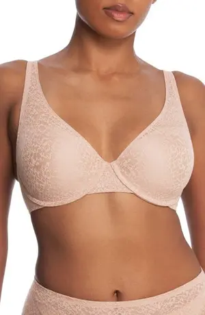 Natori Pretty Smooth Full Fit Smoothing T-shirt Bra Light Mocha