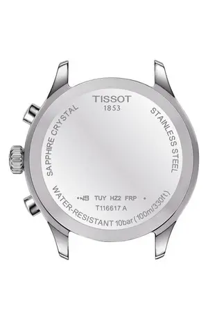 TISSOT Chrono Xl Chronograph Leather Strap Watch - Brown