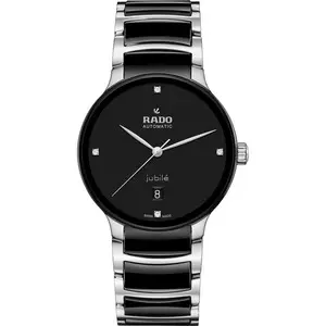 RADO Centrix Automatic Diamond Bracelet Watch - Black