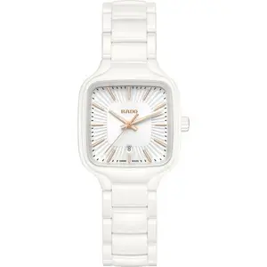 RADO True Square Bracelet Watch - White