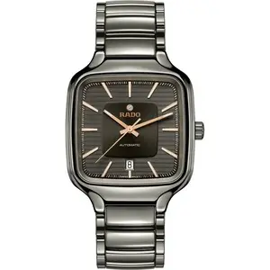 RADO True Square Automatic Bracelet Watch - Grey