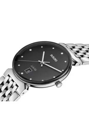 RADO Florence Diamond Bracelet Watch - Black