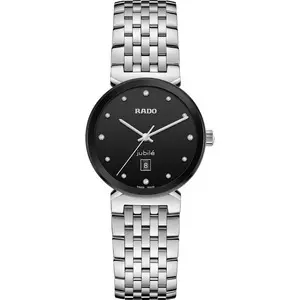 RADO Florence Classic Diamond Bracelet Watch - Black