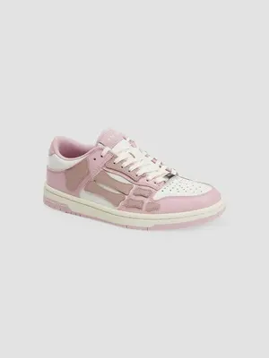 Amiri Skel Top Low Leather Sneakers - Pink