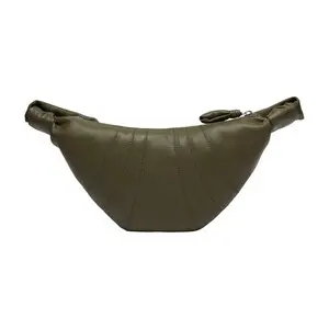 LEMAIRE Small Croissant Bag Dark_moss