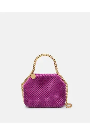 Stella McCartney Falabella Nano Tote Bag Purple