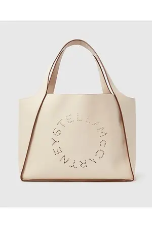 Stella McCartney Logo Tote Bag - White