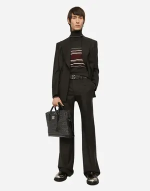 Dolce & Gabbana Jacquard Briefcase - Multicolor