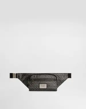 Dolce & Gabbana Small Jacquard Belt Bag - Multicolor