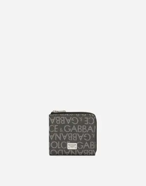 Dolce & Gabbana Coated Jacquard Card Holder - Multicolor