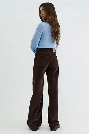 LEVI'S Ribcage Wide-leg Jeans - Java