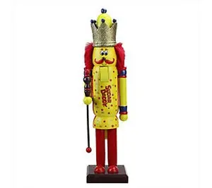 NORTHLIGHT 14' Sugar Daddy King Wooden Nutcrack R Figure - One-color