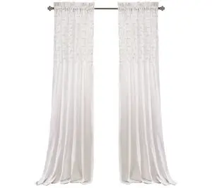 LUSH DECOR Bayview Window Curtain Panels 54x95+2 Set By