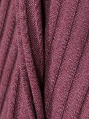 Brunello Cucinelli Ribbed-knit Cashmere Scarf