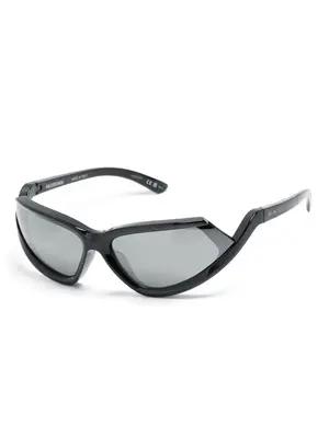 Balenciaga Side Xpander Biker-frame Sunglasses