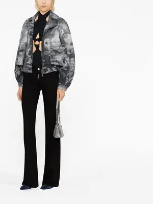Dsquared2 Camouflage Denim Jacket