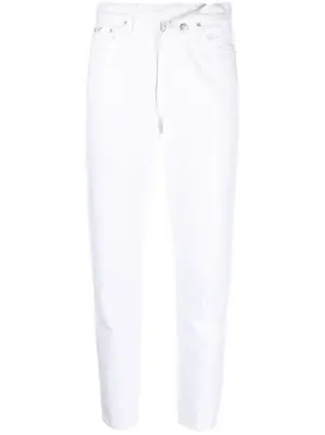 Calvin Klein Mid-rise Tapered-leg Jeans