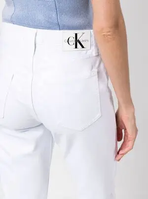 Calvin Klein Mid-rise Tapered-leg Jeans
