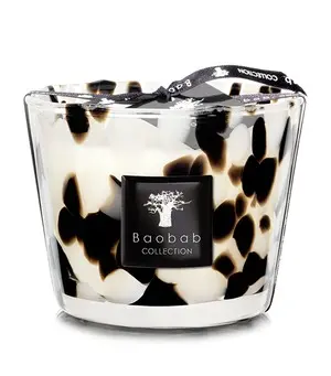 BAOBAB COLLECTION Pearls Candle - Black