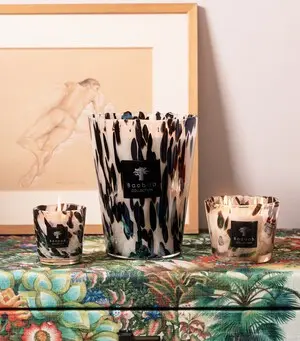 BAOBAB COLLECTION Pearls Candle - Black