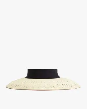 Cuyana Toquilla Straw Visor