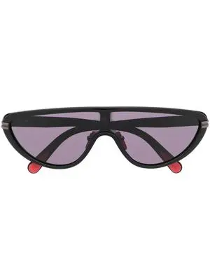 Moncler Vitesse Shield-frame Sunglasses - Black
