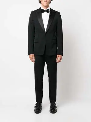 LANVIN Single-breasted Wool Tuxedo Jacket