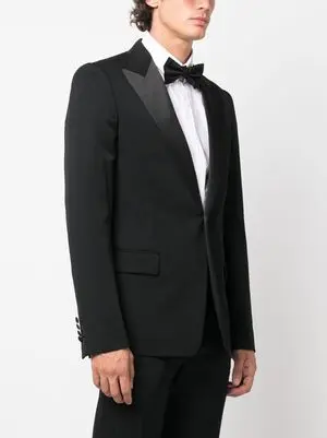 LANVIN Single-breasted Wool Tuxedo Jacket