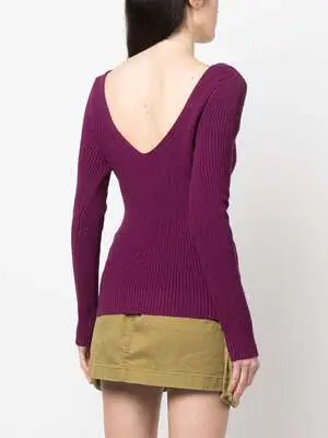 Dsquared2 Logo-patch Ribbed Jumper