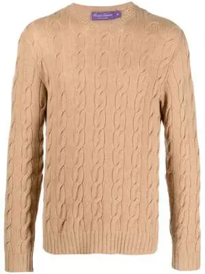 Ralph Lauren Purple Label Cable-knit Jumper - Neutrals