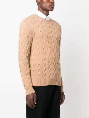 Ralph Lauren Purple Label Cable-knit Jumper - Neutrals
