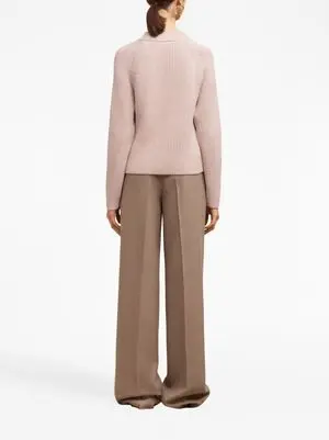 AMI Paris Logo-patch Knitted Jumper