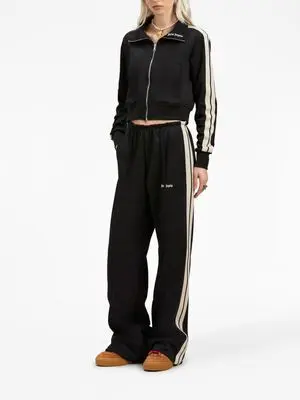 Palm Angels Side-stripe Track Jacket - Black