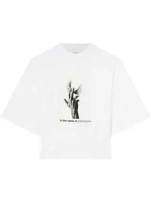 Palm Angels Wings Graphic T-shirt - White