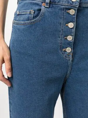 Paul Smith Cropped Wide-leg Jeans