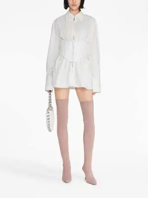 DION LEE Corset Organic-cotton Minidress