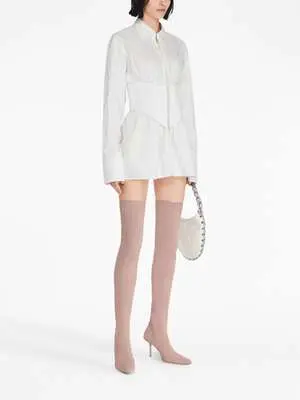 DION LEE Corset Organic-cotton Minidress