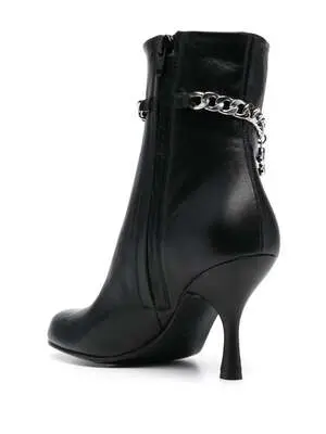 JW Anderson 80mm Logo-embellished Leather Boots