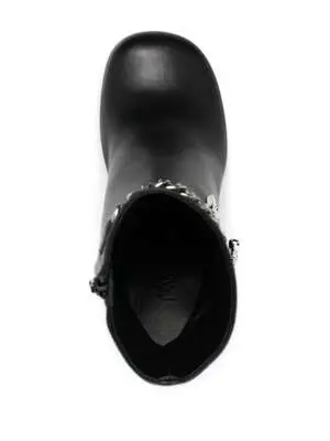 JW Anderson 80mm Logo-embellished Leather Boots