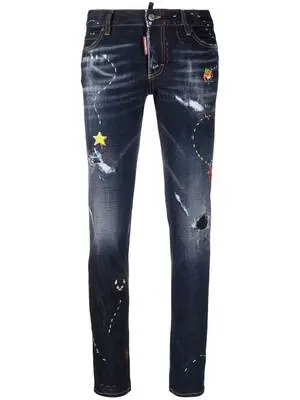 Dsquared2 Embroidered Bottoms For Women