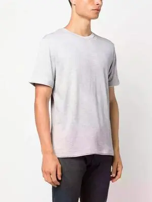 Eleventy Double-layer Trim Cotton T-shirt