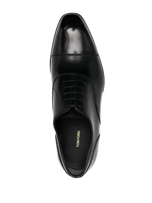TOM FORD Elkan Leather Oxford Shoes
