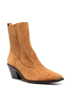 Tory Burch Suede Western-style Boots