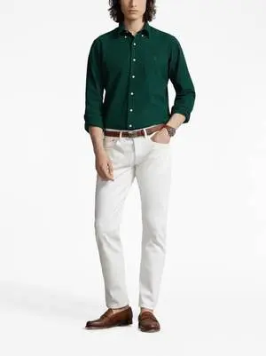 Polo Ralph Lauren Polo Pony Button-up Cotton Shirt - Green