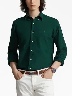 Polo Ralph Lauren Polo Pony Button-up Cotton Shirt - Green