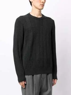Dunhill Crew-neck Wool Jumper