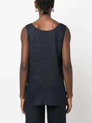 Kiton Round-neck Sleeveless Top