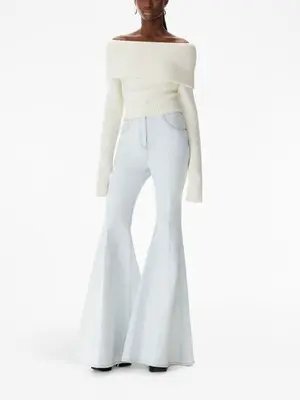 Nina Ricci High-waisted Flared Jeans