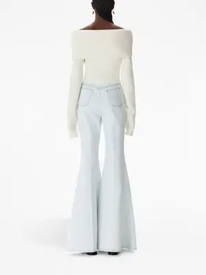 Nina Ricci High-waisted Flared Jeans